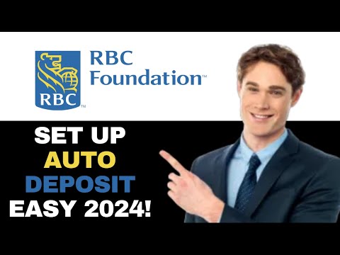 HOW TO SET UP AUTO DEPOSIT ON RBC 2024! (FULL GUIDE)
