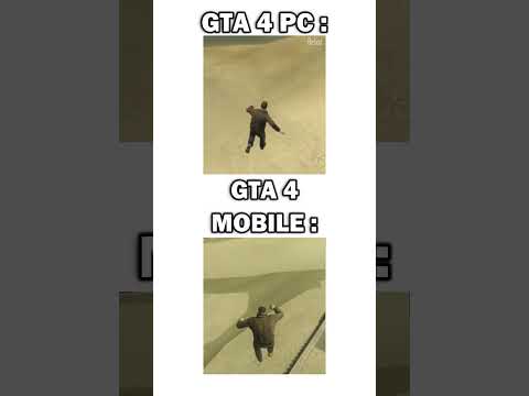 GTA 4 PC VS GTA 4 MOBILE #pcbuild #pc #pcgaming #gamingpc #gpu #graphics #graphicscard