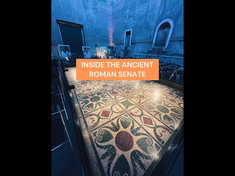 Inside the Ancient Roman Senate in Rome | Would you believe it is THAT old!? 🤯