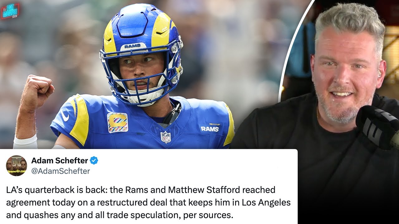 Matt Stafford Staying With Rams, Contract 