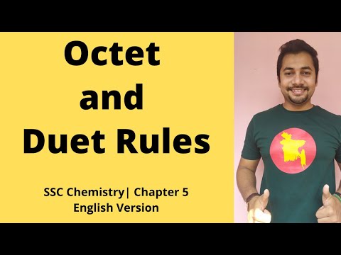 04. Octet and Duet Rules | Chemical Bond | English Version | Fahad's Tutorial