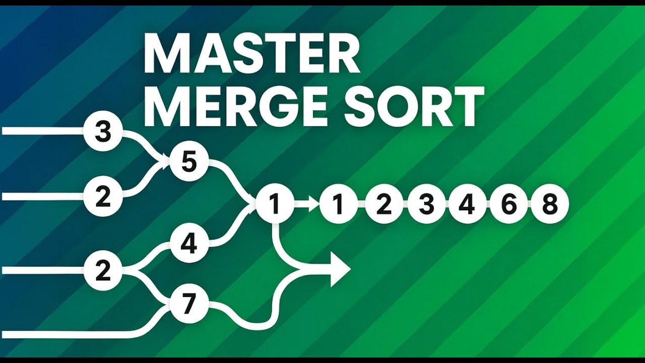 Master Merge Sort in 5 Minutes | Python Algorithm Tutorial