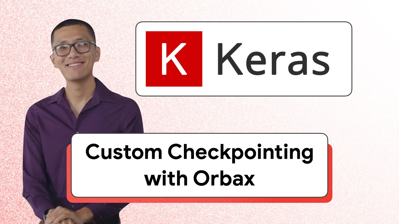 Keras Tutorial: Checkpointing distributed models with Orbax