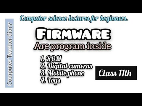 computer science|firmware|what is firmware | software terminology|what is computer software#computer
