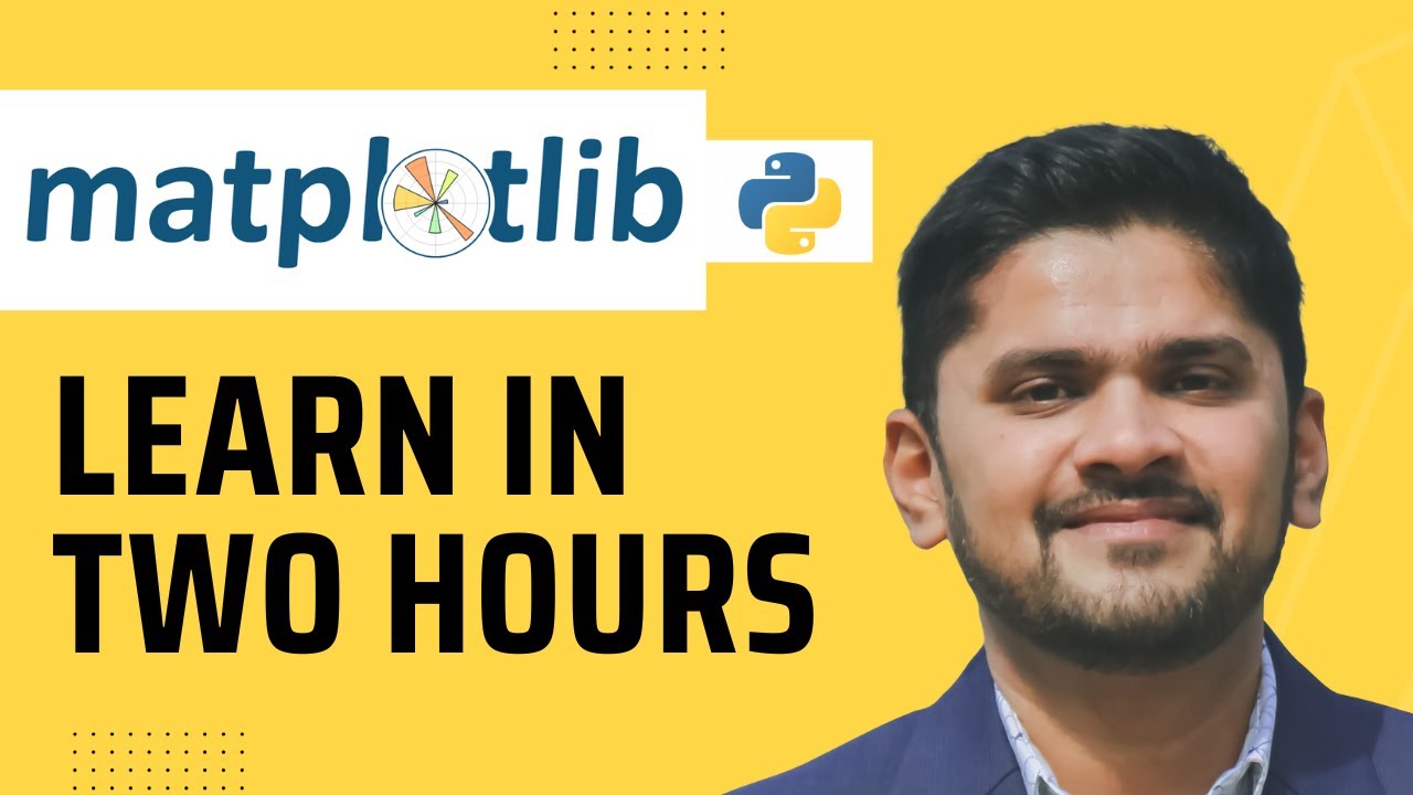 Python Matplotlib Tutorial for Beginners | Learn in 2 hours | Data Science & Analysis | Amit Thinks
