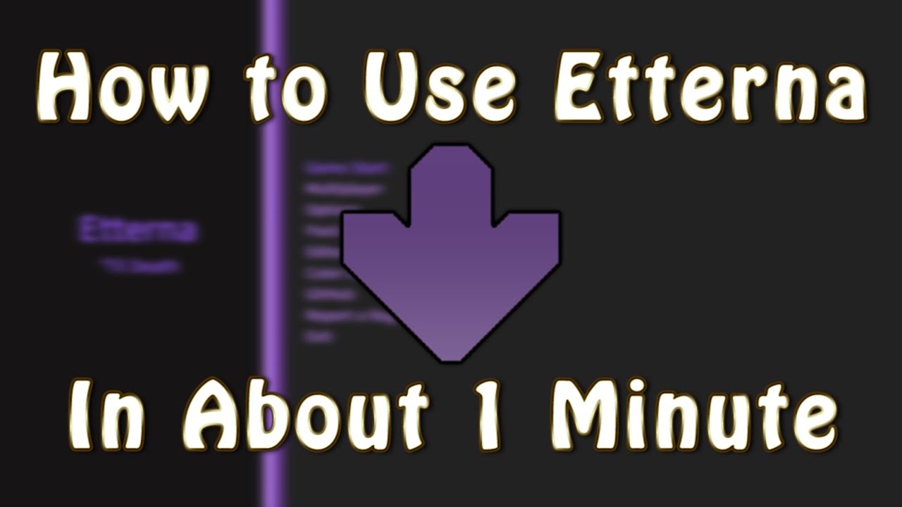 How to Use Etterna in About 1 Minute