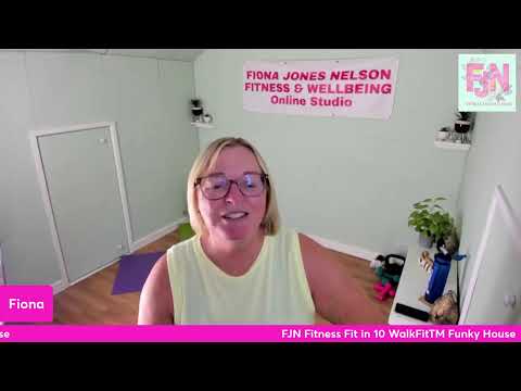 FJN Fitness Fit in 10 WalkFit™️ Funky House at Home Workout