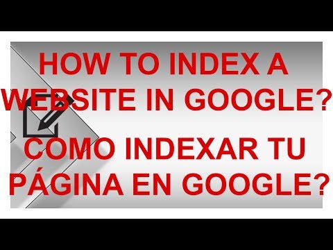How to index website in google
