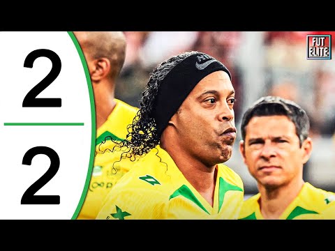 Ronaldinho Show at 45, Still enjoys Football - Brazil Legend Match 2025