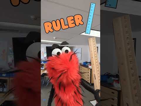 La palabra en inglés - RULER #titeres #infantil