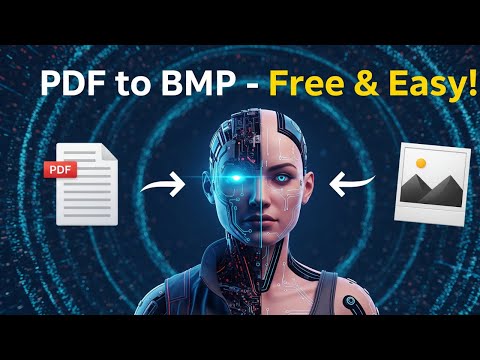How To Convert A PDF File To A BMP For Free