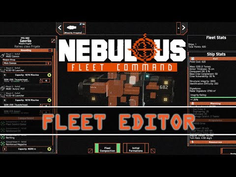 Steam Community :: Video :: Nebulous: Fleet Command - Fleet Editor