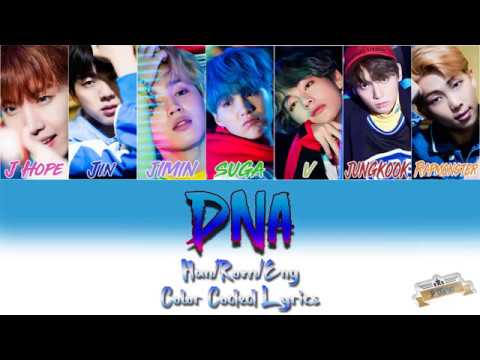 BTS - DNA (Color Coded Lyrics) /HAN/ROM/ENG\