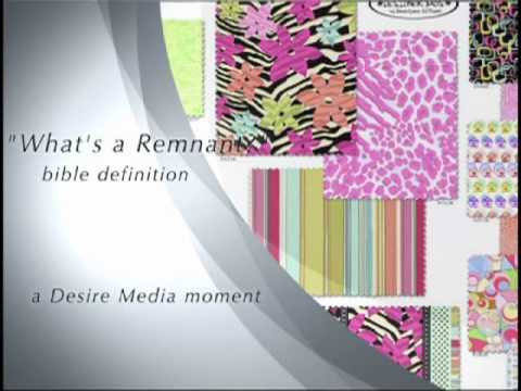 What Does the word REMNANT mean in Revelation?