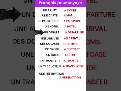 "Essential French Phrases for Travel ✈️" 🇫🇷" #shorts #french