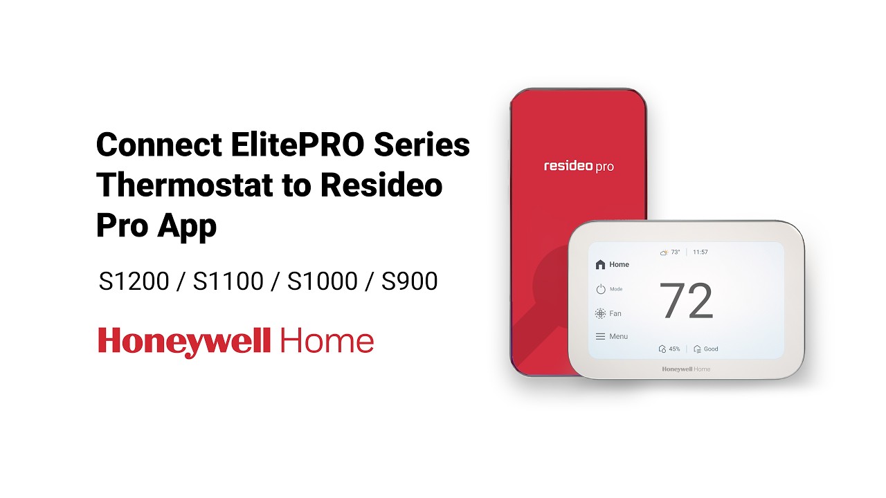Connect the ElitePRO using the Resideo Pro App