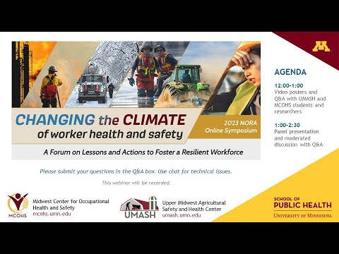 Changing the Climate of Worker Health & Safety: Lessons and Actions to Foster a Resilient Workforce