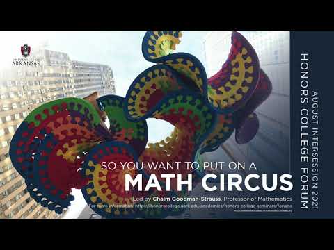 So You Want to Put on a Math Circus
