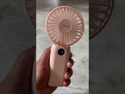Gaiatop Handheld Mini Portable Fan #amazon #minifan #portable #travel #utilities #ac #summer #baby