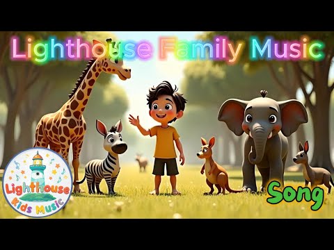 Adam Names the Animals | Genesis 2:19-20 | Lighthouse Kids Family | Kids Song | Christian Kids Music