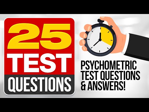PSYCHOMETRIC TEST! (NUMERICAL REASONING TEST) PRACTICE QUESTIONS & ANSWERS!