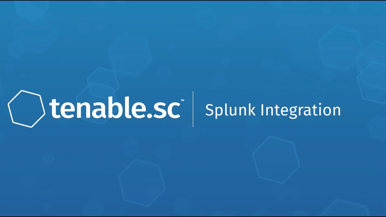 Splunk Integration with Tenable.sc