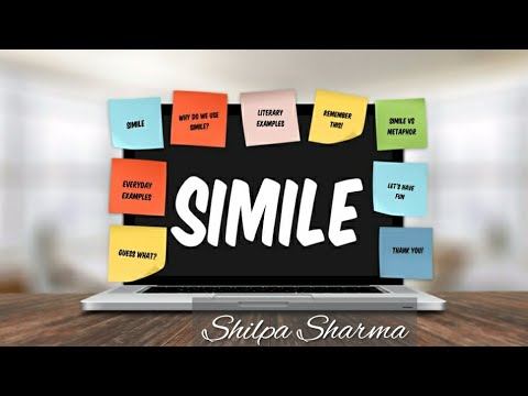 Simile Explained |Literary Devices Made Easy |Examples| In-Depth Analysis| Tasks and Activities