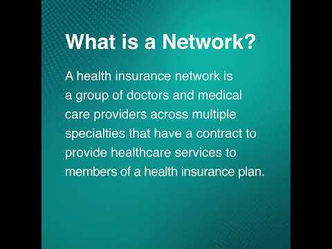 Health Insurance Terms Explained: Network