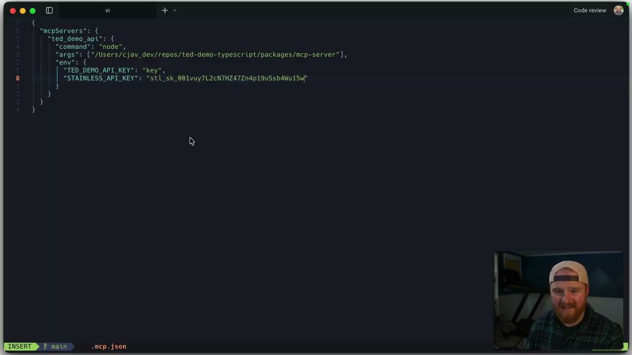 How to setup a Code Mode MCP server for your API with Stainless