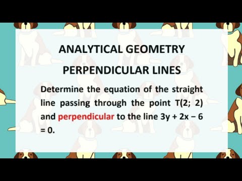 Determining the equation of a line perpendicular to another line. #gradient #y=mx+c. #tangenttoacir