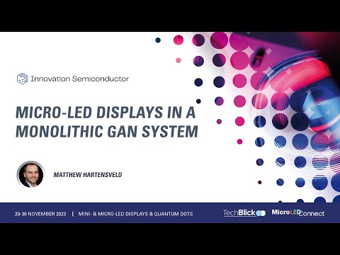 Innovation Semiconductor | Micro-LED Displays in a Monolithic GaN System