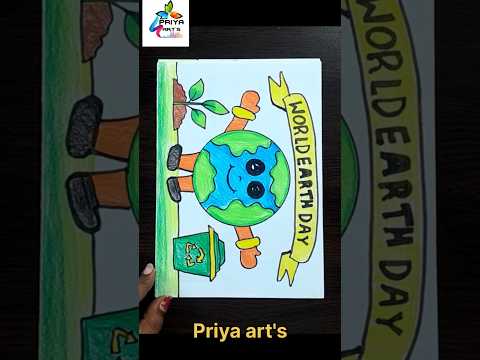 world earth day 2025 | earth day poster | earth day activity ideas | earth day project ideas | earth