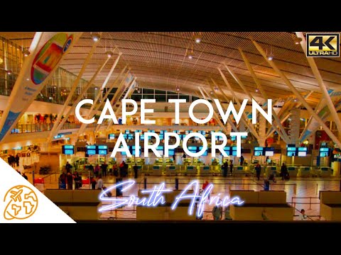 Cape Town International Airport South Africa Tour CPT 4k