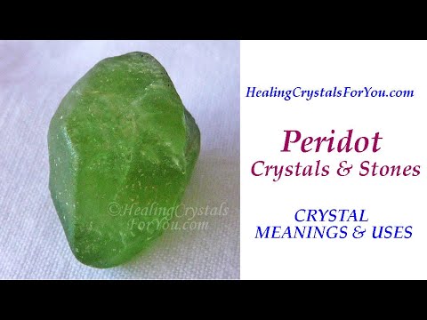 Peridot Crystals & Stones: Crystal Meanings & Uses