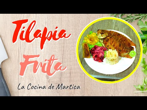 Tilapia o Mojarra FRITA! Deliciosa y crocante receta! - PESCADO FRITO