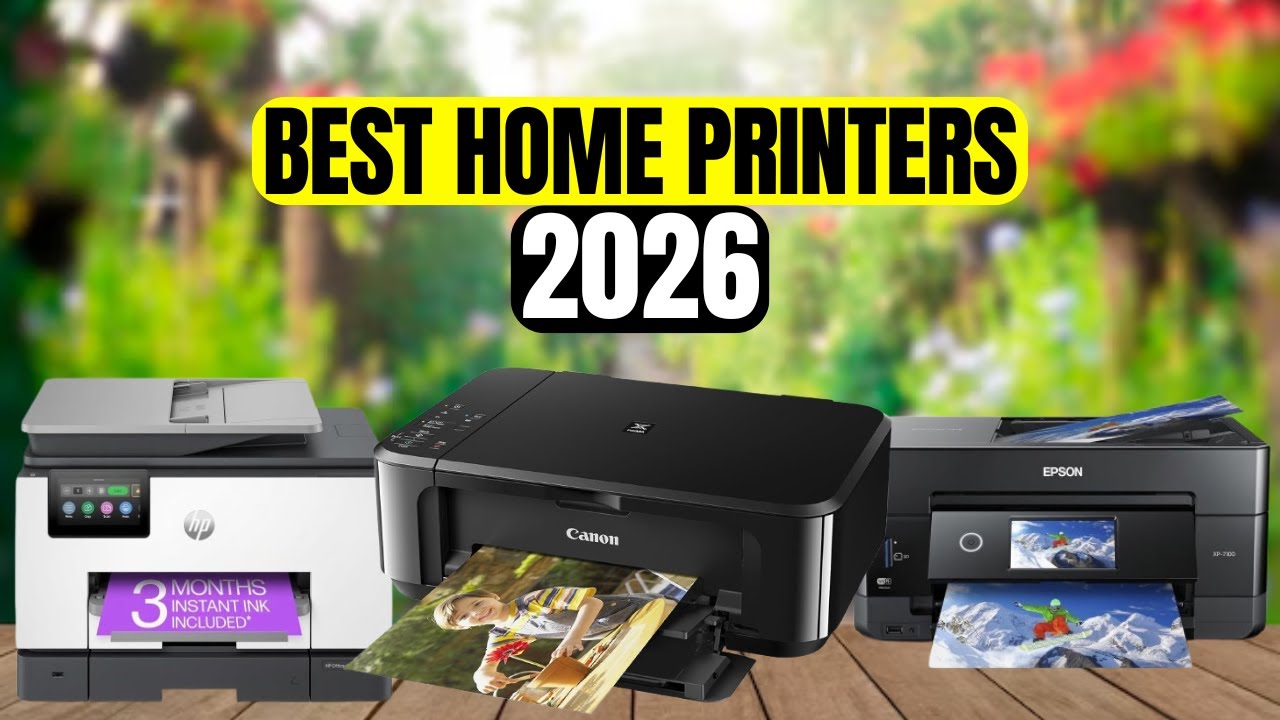 The 5 Best Home Printers to Buy in 2026 (Tested & Ranked)
