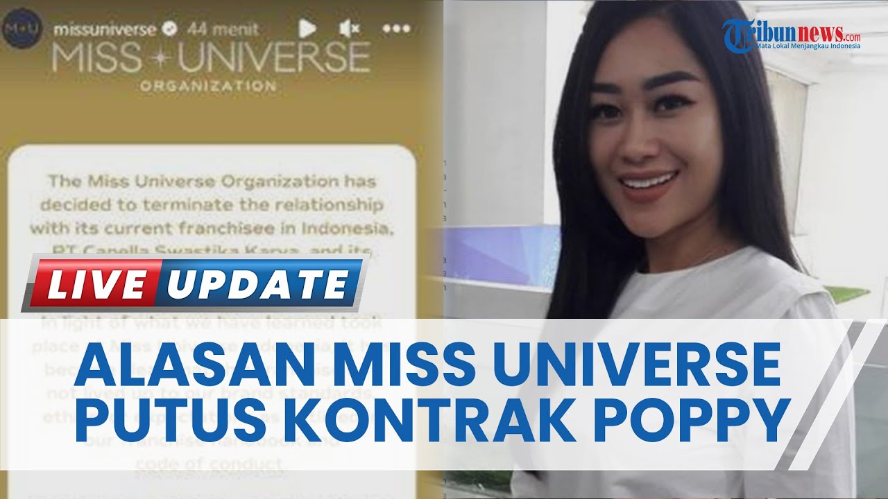 Imbas Kasus Pelecehan Finalis MUID, Miss Universe Organization Putus ...