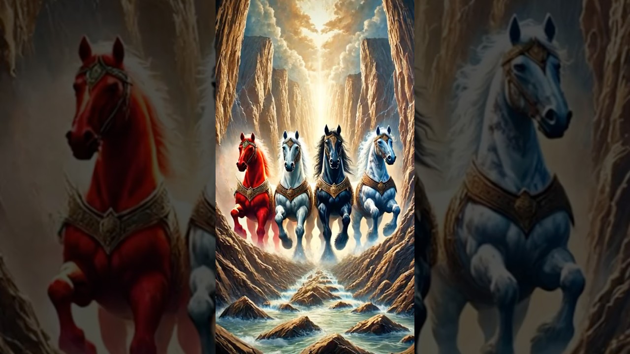 When Zechariah Saw the Four Horses: A Vision of God’s Sovereignty #biblestudy #scripture #shorts