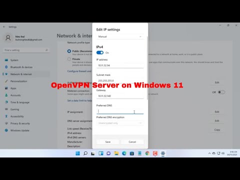 How to install OpenVPN server on Win 11