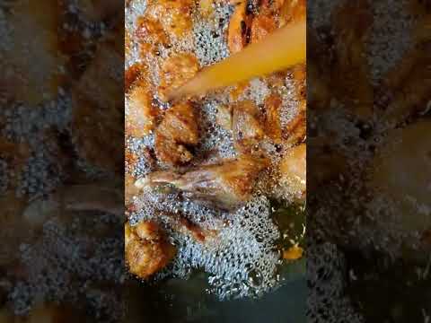 Making Chicharrones, ( Porkrinds)