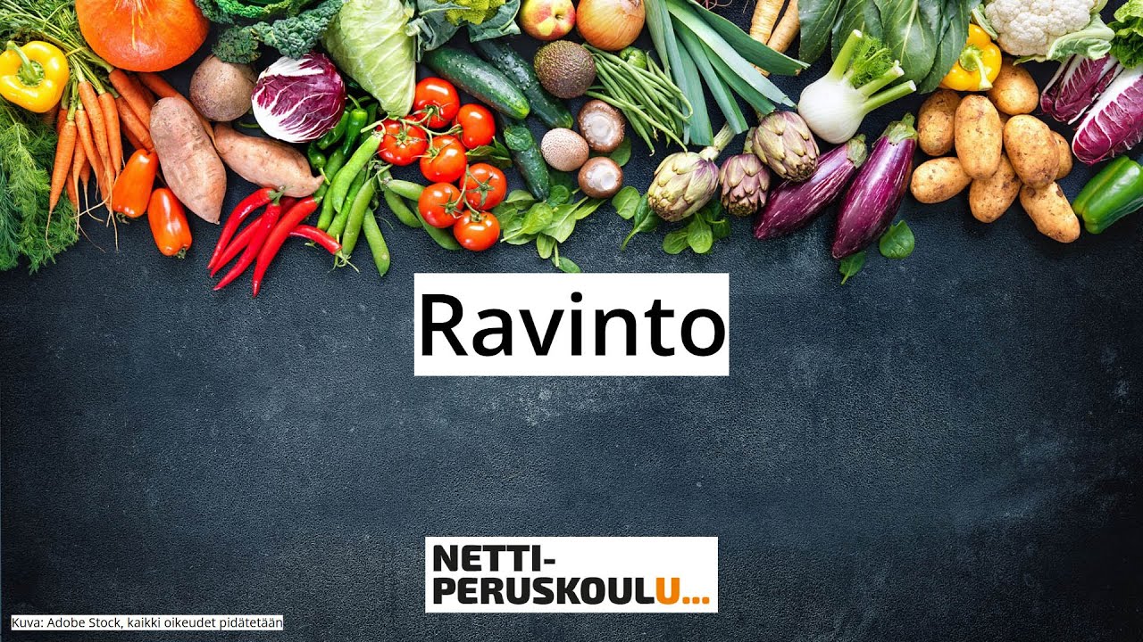 ate1: Ravinto (perusopetus)