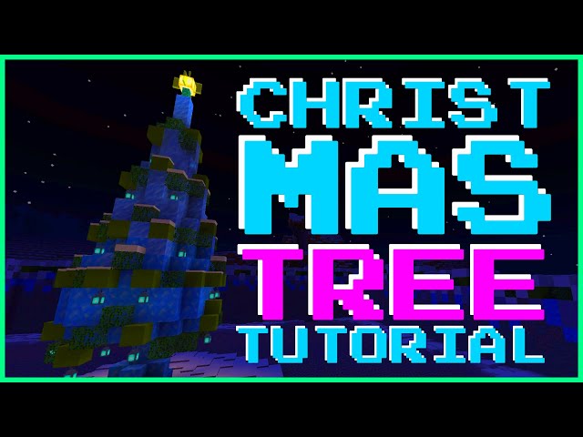 The Three Ice Christmas Tree Minecraft Map