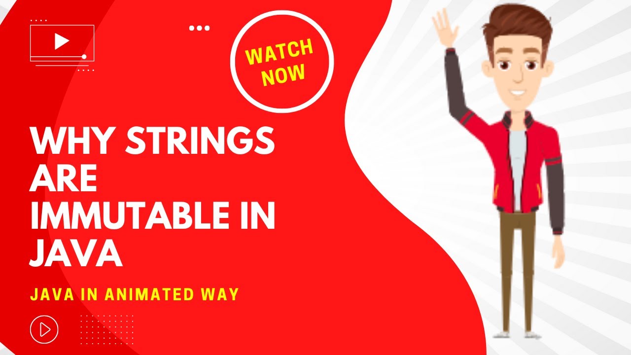 Why Strings are Immutable In Java - Animated way