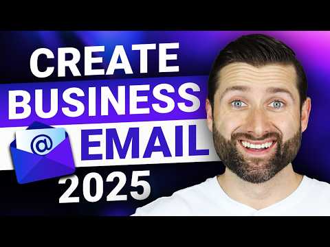 How to create a business email? | PROFESSIONAL email GUIDE 2025!