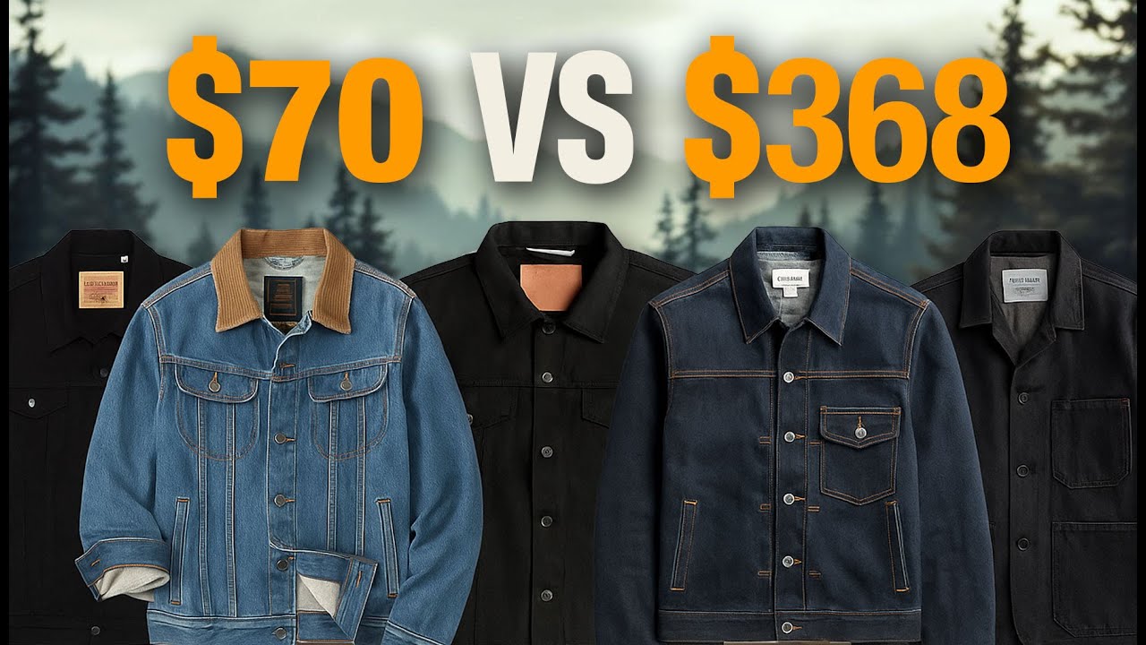 The BEST Denim Jean Jackets for Men | Levi’s vs Thursday vs Flint and Tinder vs Kato vs Wiesmade