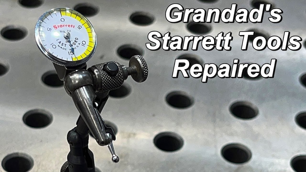 Tool Tuesday Ep. 3: Classic Starrett Tools Repaired