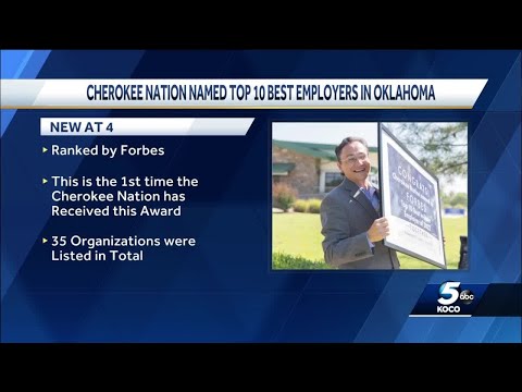 Forbes names Cherokee Nation as Top 10 best employers in Oklahoma