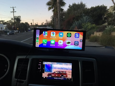 Krunia 9.26 inch Apple CarPlay & Android Auto Screen for Car with OTA Updates and Back-up Camera