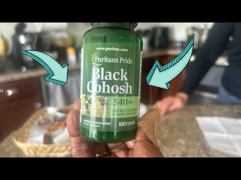 Puritan's Pride Black Cohosh 540 mg