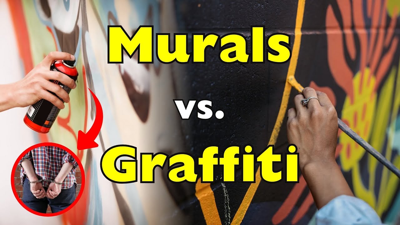 Murals vs. Graffiti: Why They’re Seen as Art or Crime